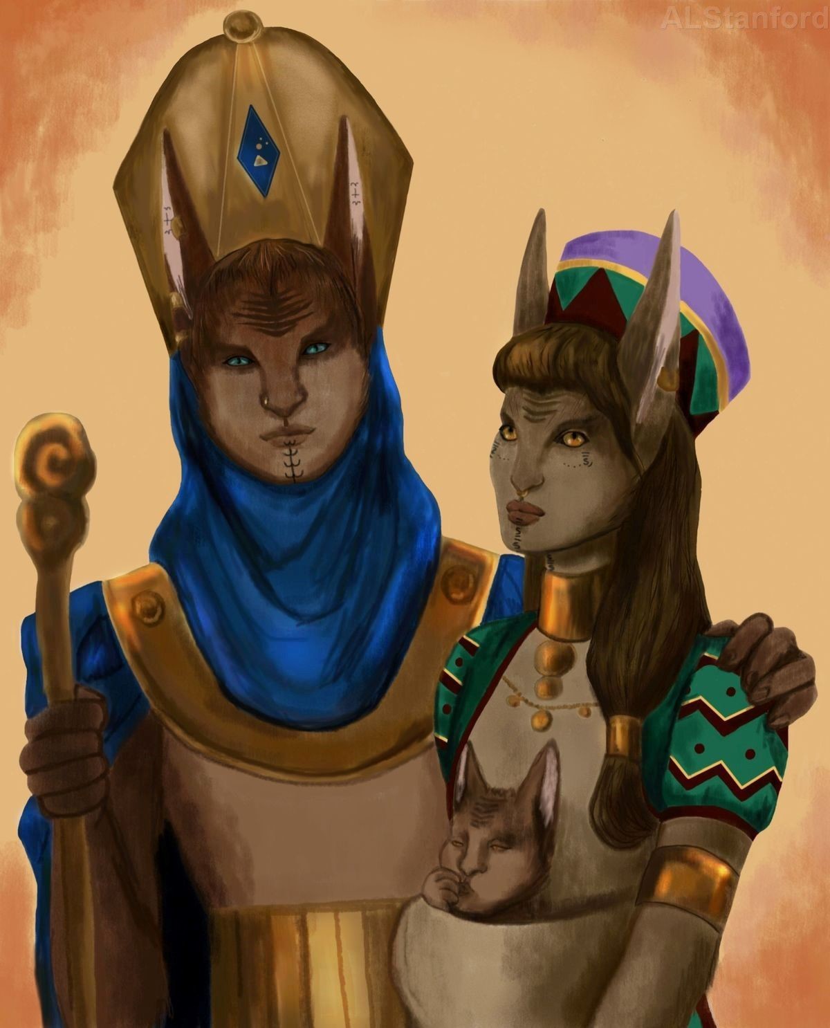 ArtStation - Thycenian Couple