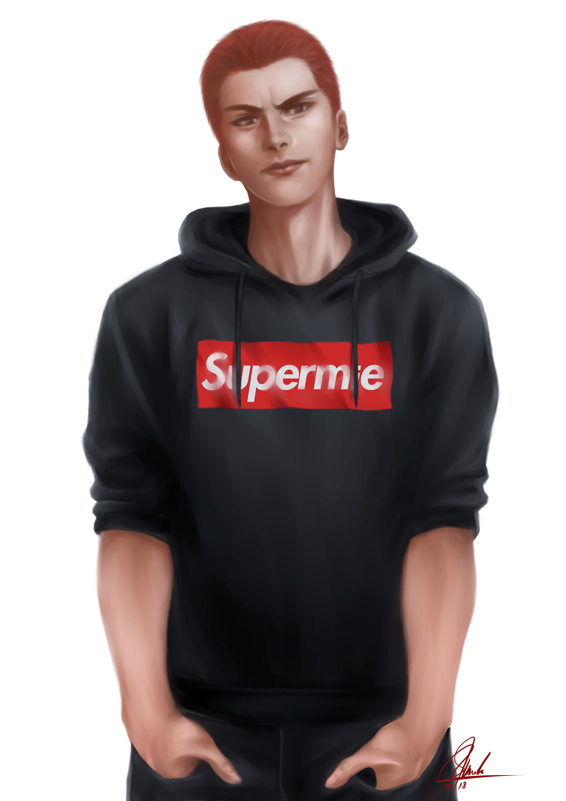 ArtStation - Hanamichi Sakuragi (Slam Dunk)