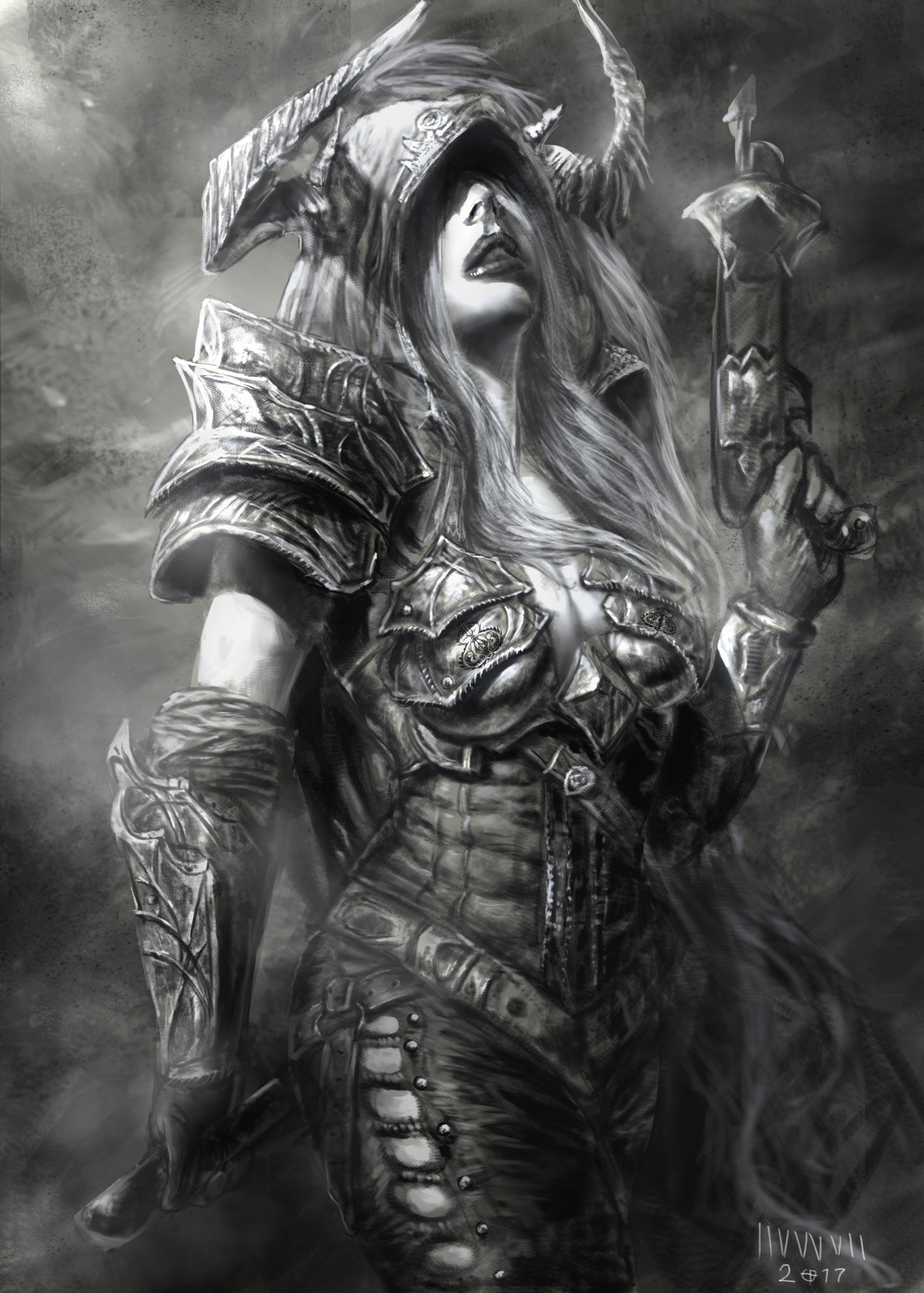ArtStation - demon hunter female