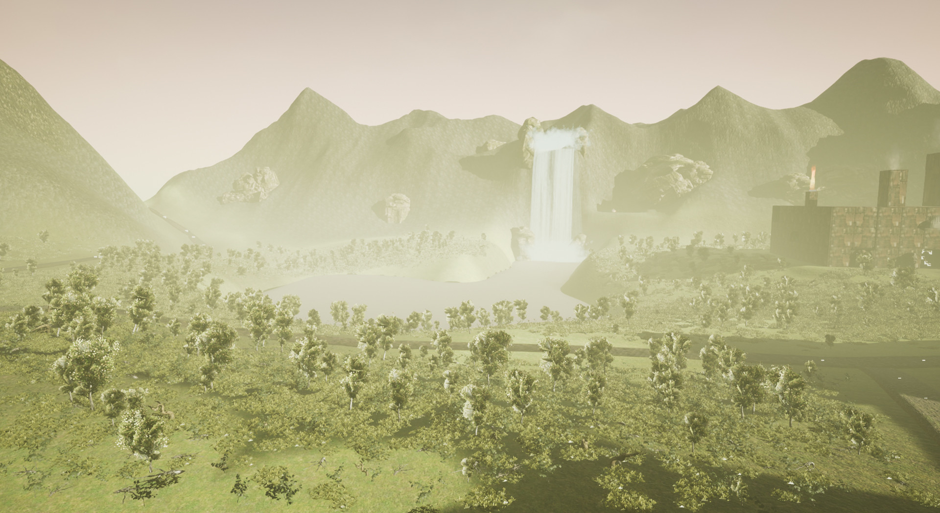 ArtStation - Valley Environment