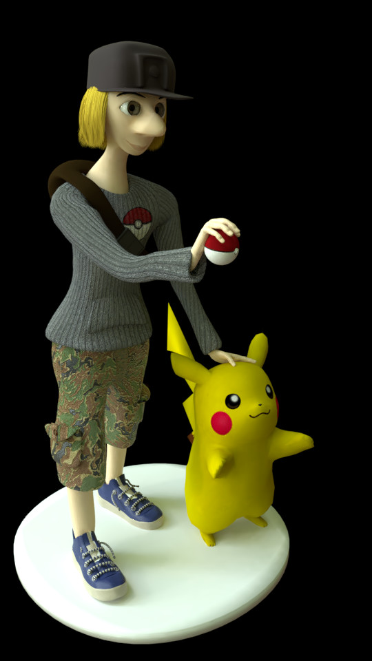 ArtStation - Pokemon's trainer
