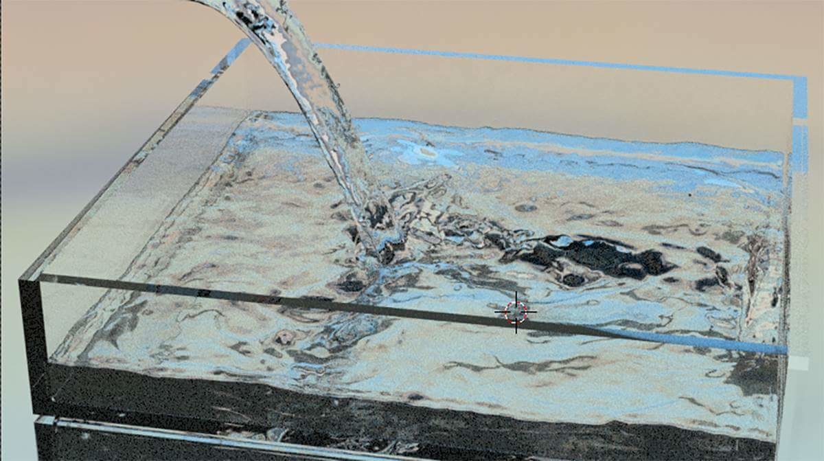 ArtStation - 3d modeling water