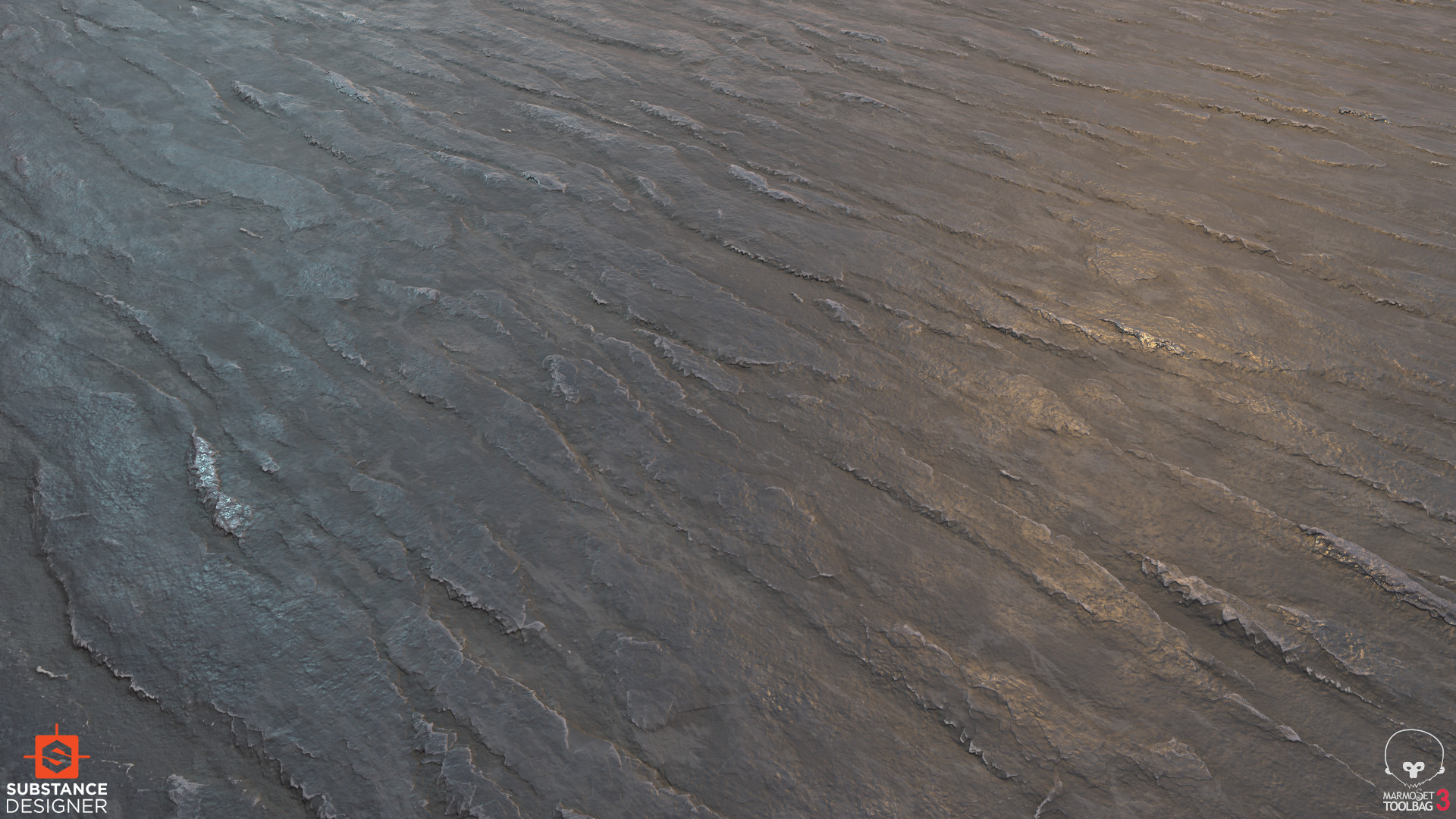 Ryszard Klimczewski - 3D Artist - Slate Rock - Substance Designer