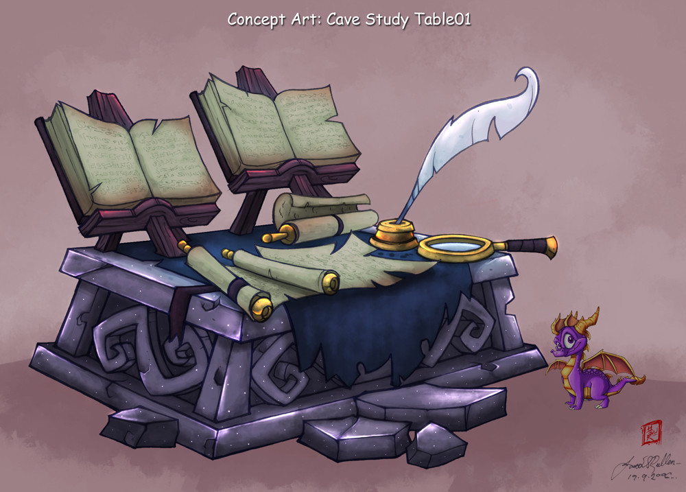 ArtStation - Spyro 2007 The Caves Props