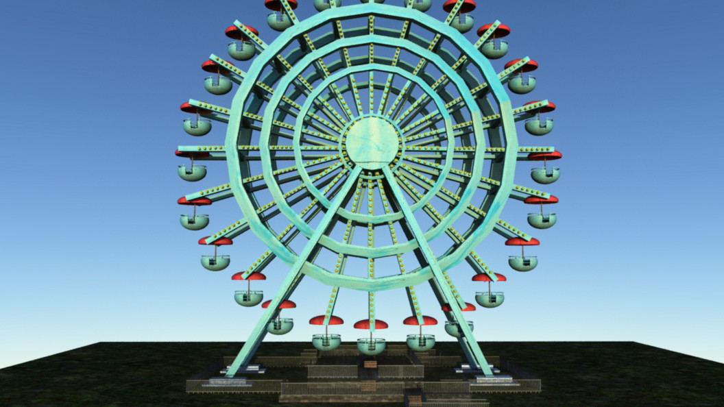 ArtStation - Ferris Wheel