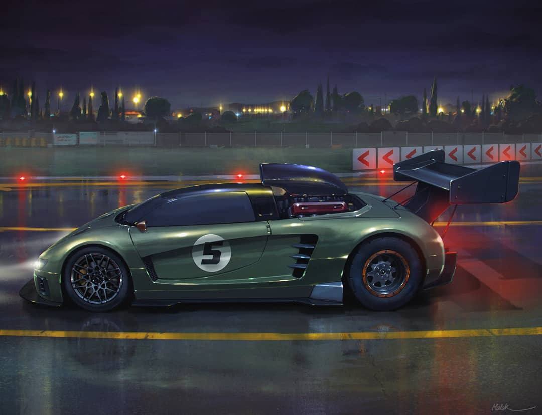 ArtStation - NightTrack Racer