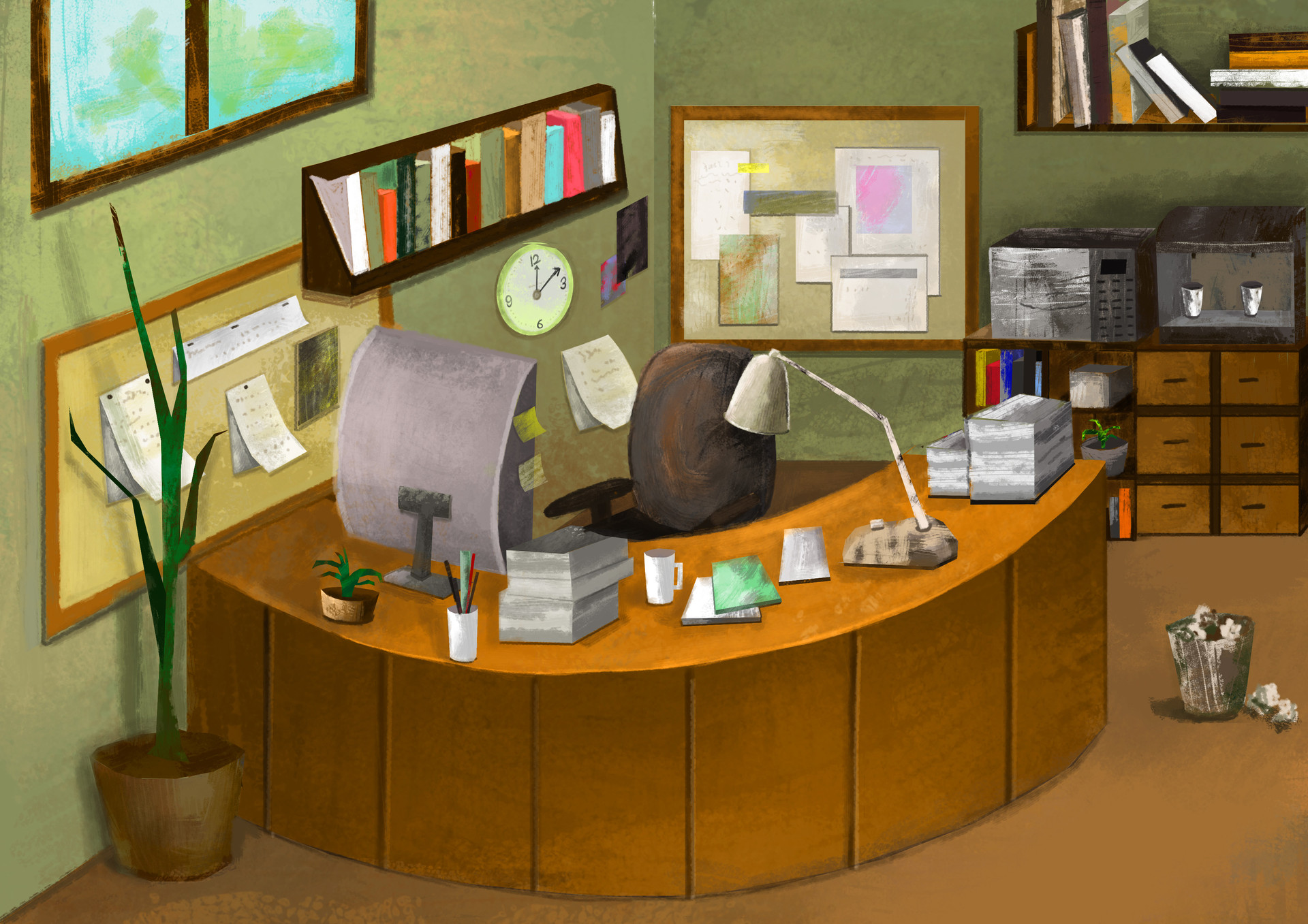 ArtStation - animation location design