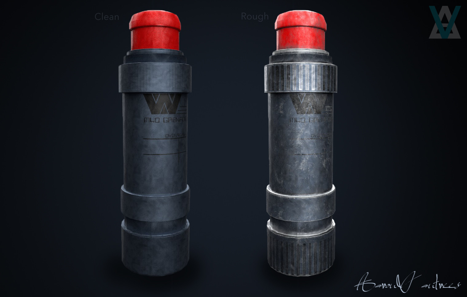 ArtStation - M40 Grenade