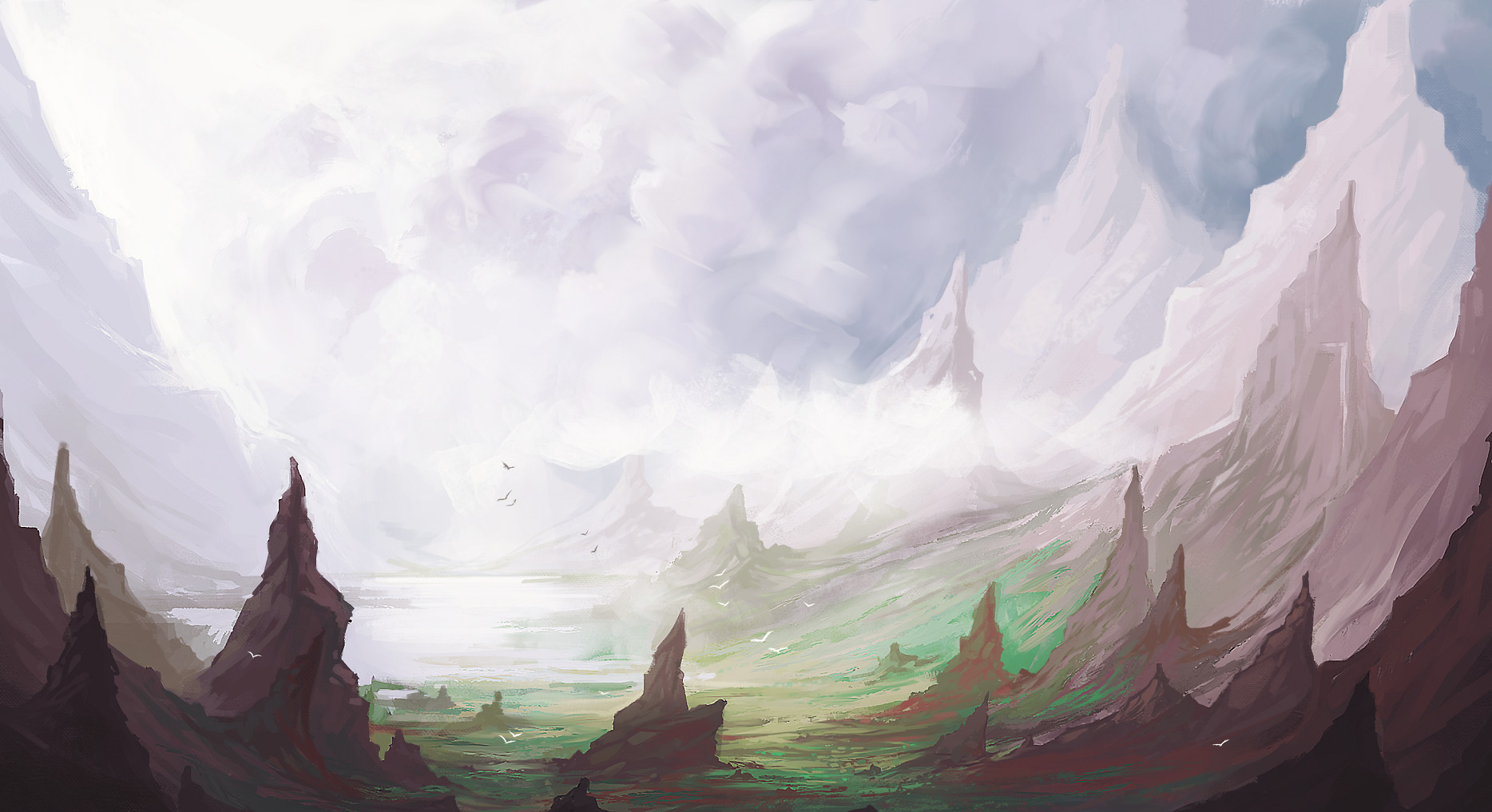 ArtStation - Landscape Doodle