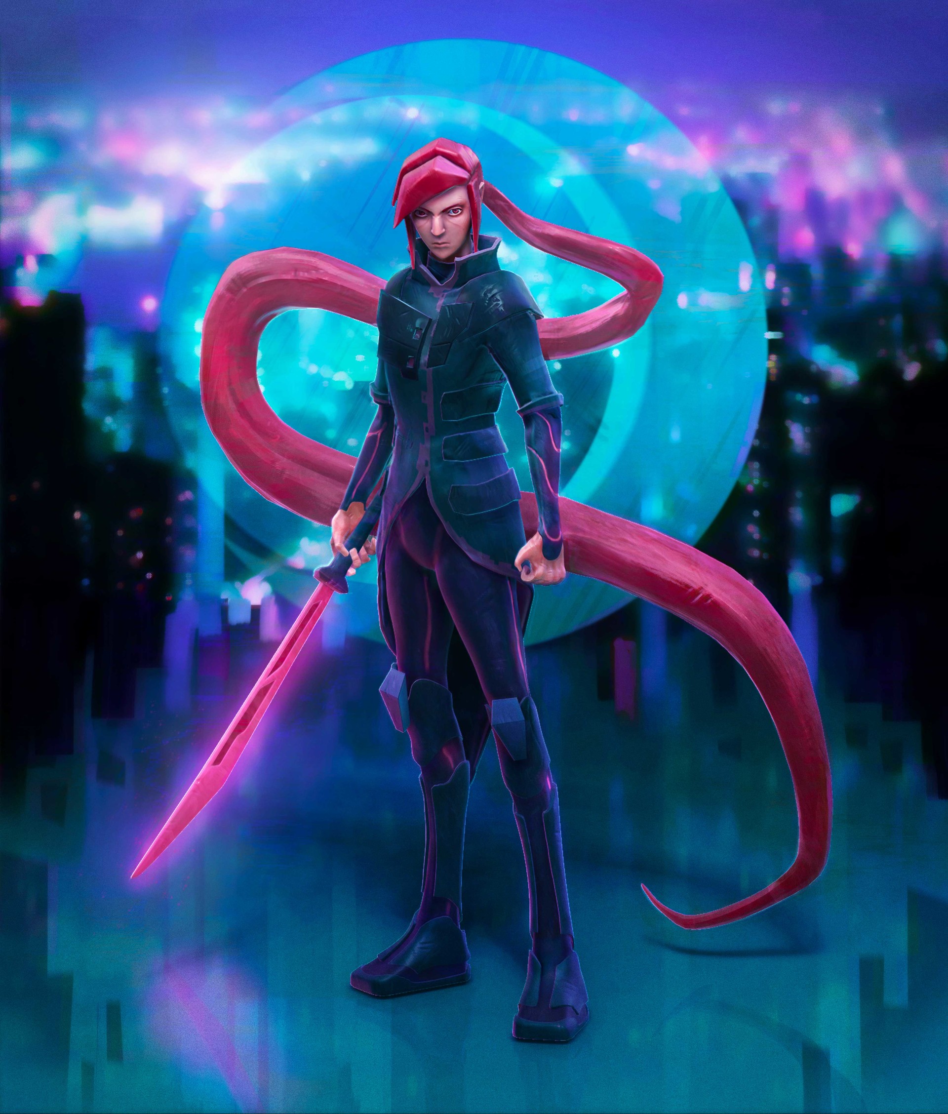 ArtStation - Neon Blades Characters