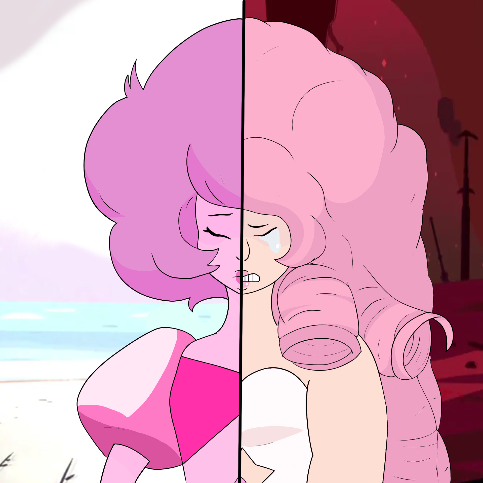 ArtStation - Pale Rose