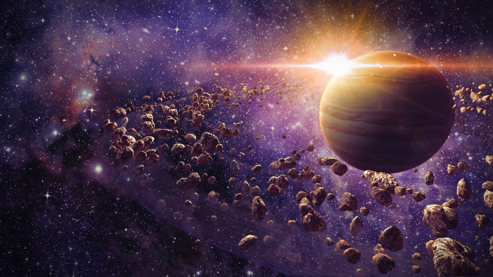 ArtStation - Space Study Composition