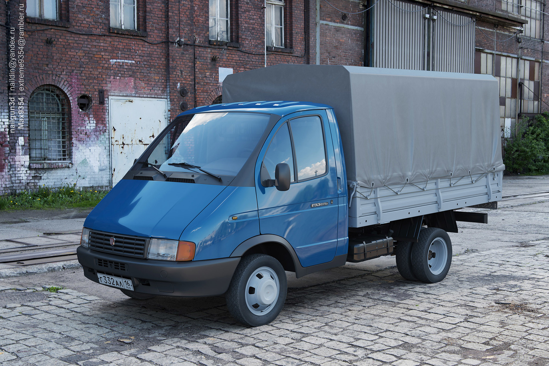 Nailgun3d _ Nail Khusnutdinov - GAZ-3302 Gazel