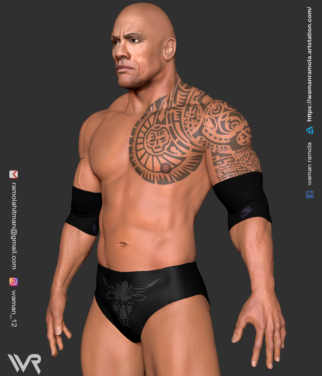dwayne johnson underwear