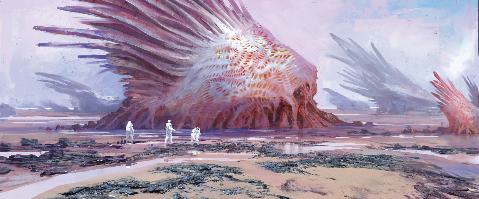 Alien Plants by Alexander Ostrowski : r/ImaginaryAstronauts