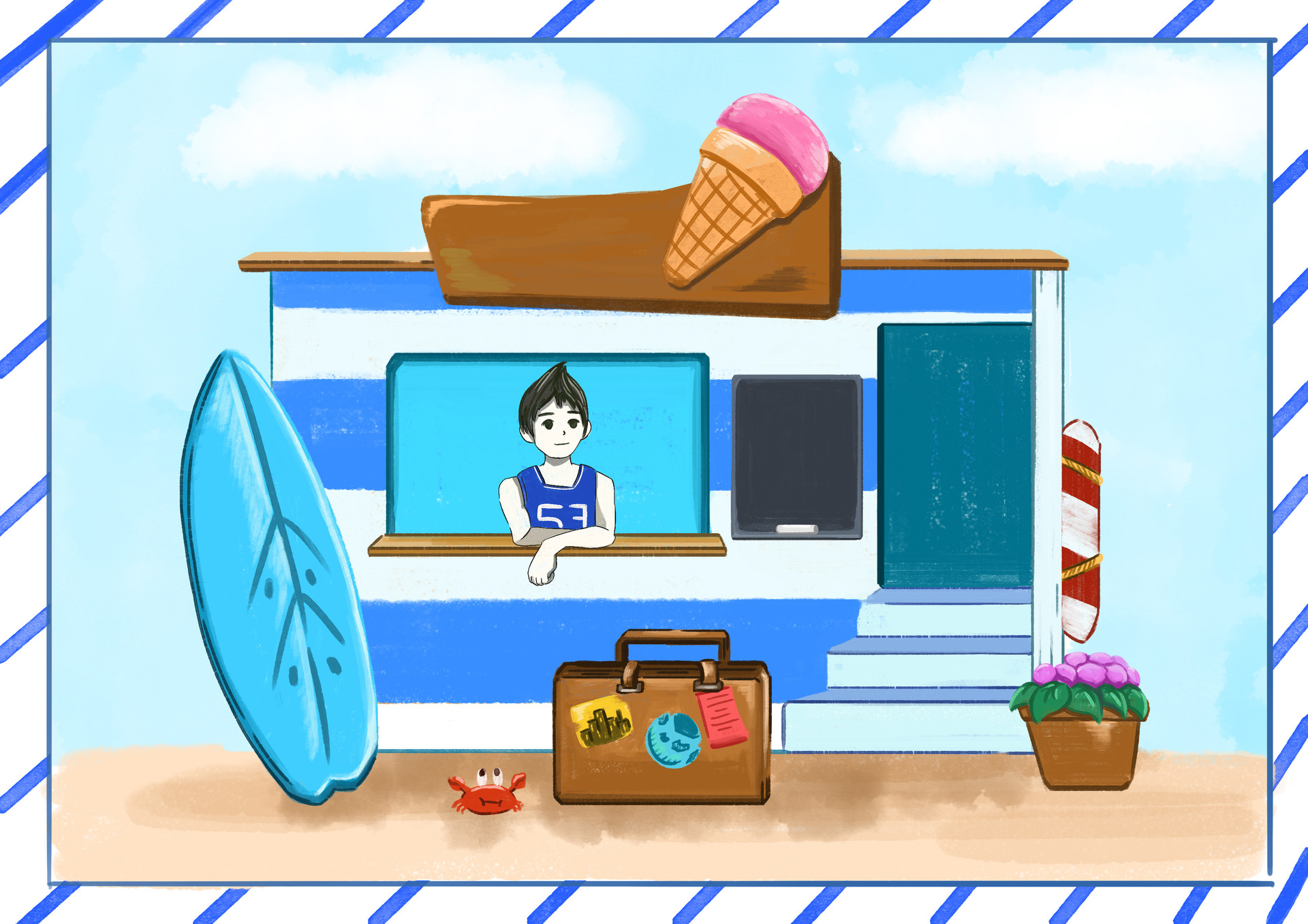 ArtStation - Summer Shack