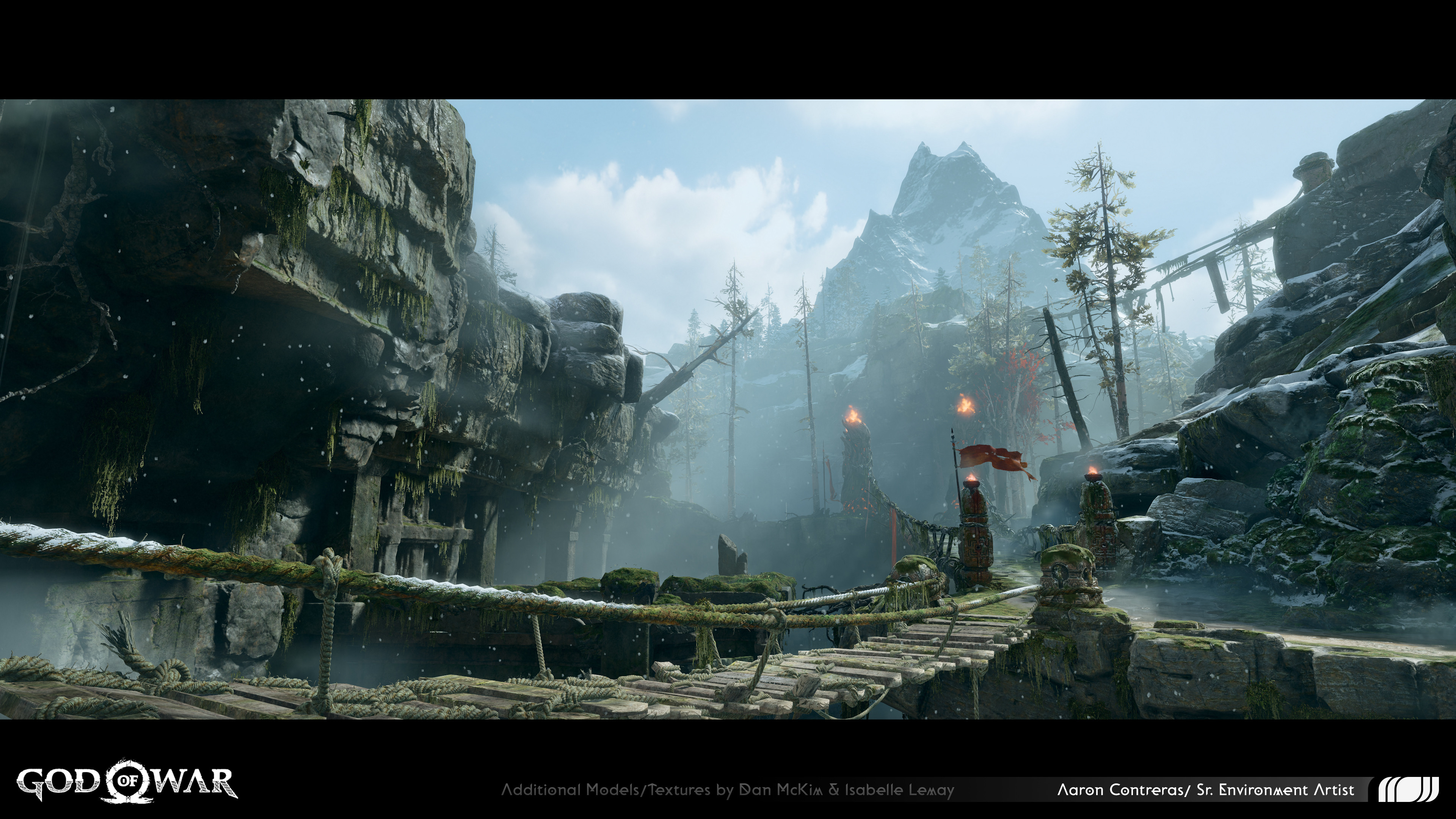 Aaron Contreras - God of War 2018 Environment Art