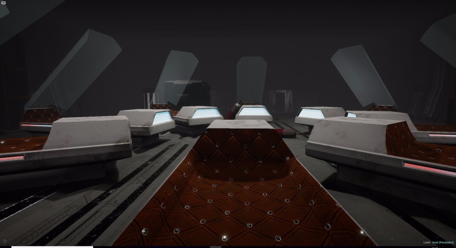 ArtStation - Sci-fi spaceship scene