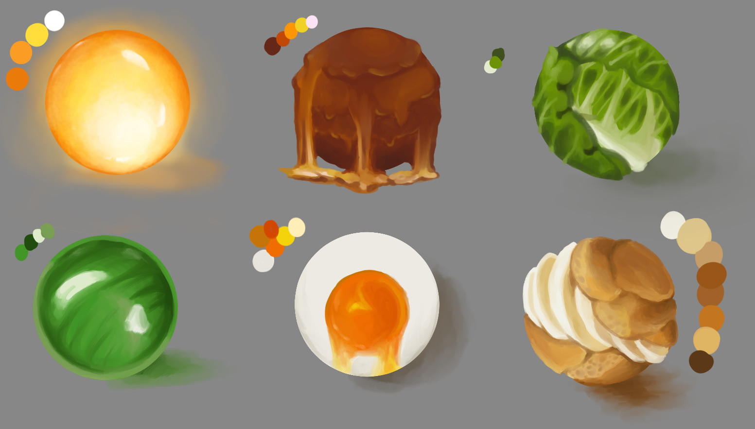 ArtStation - Sphere Material Study