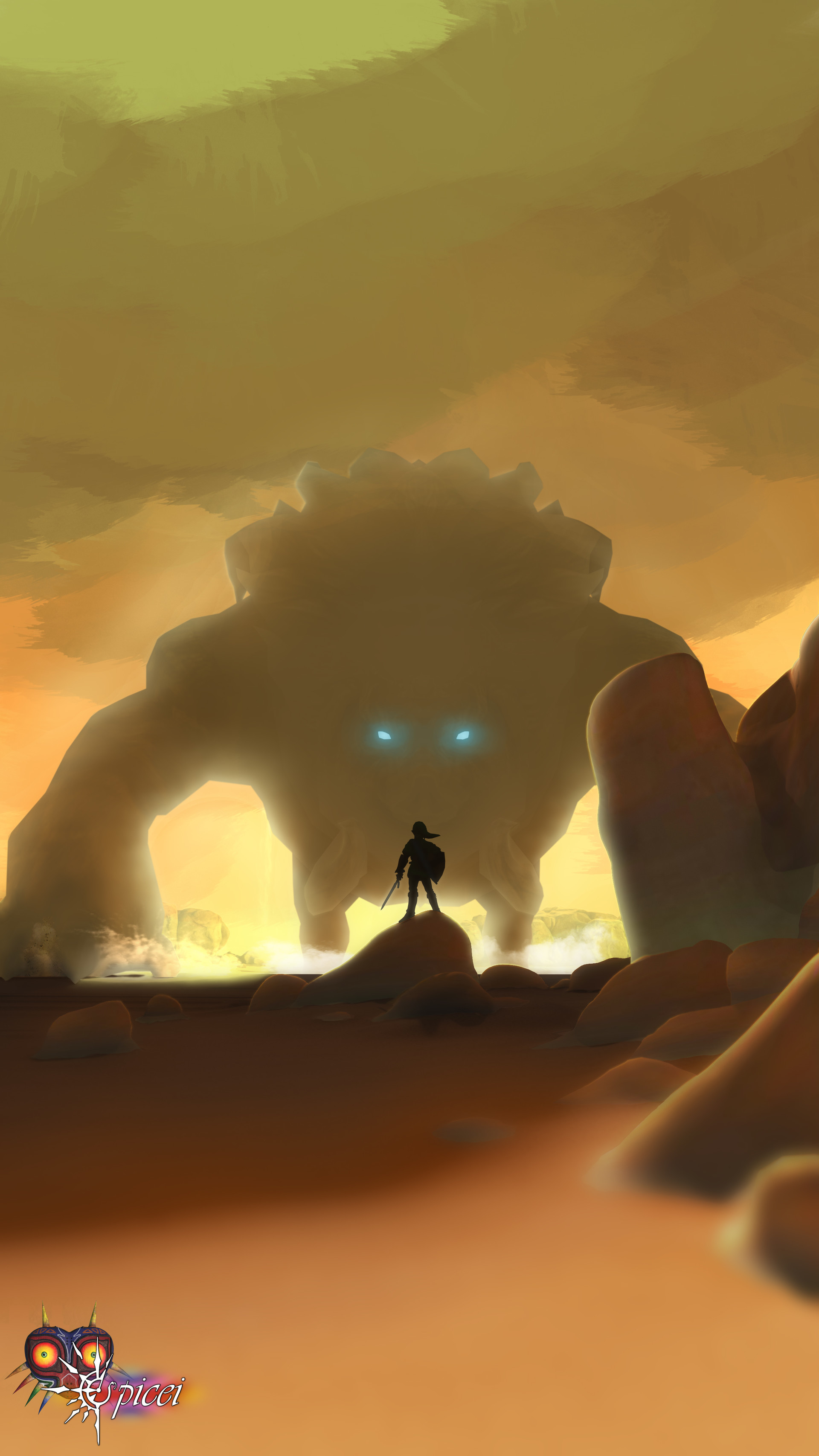 ArtStation - The Decisive Battle - Zelda Fanart