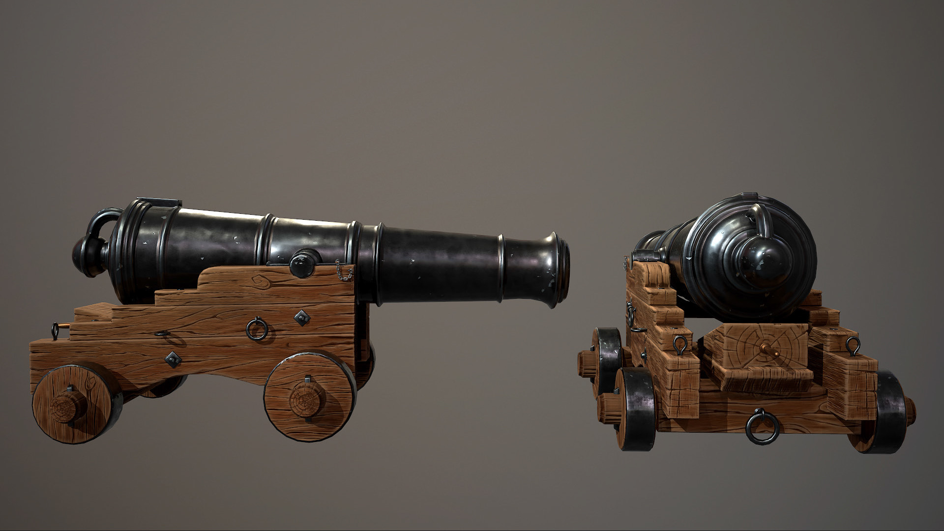 ArtStation - Stylized Cannon