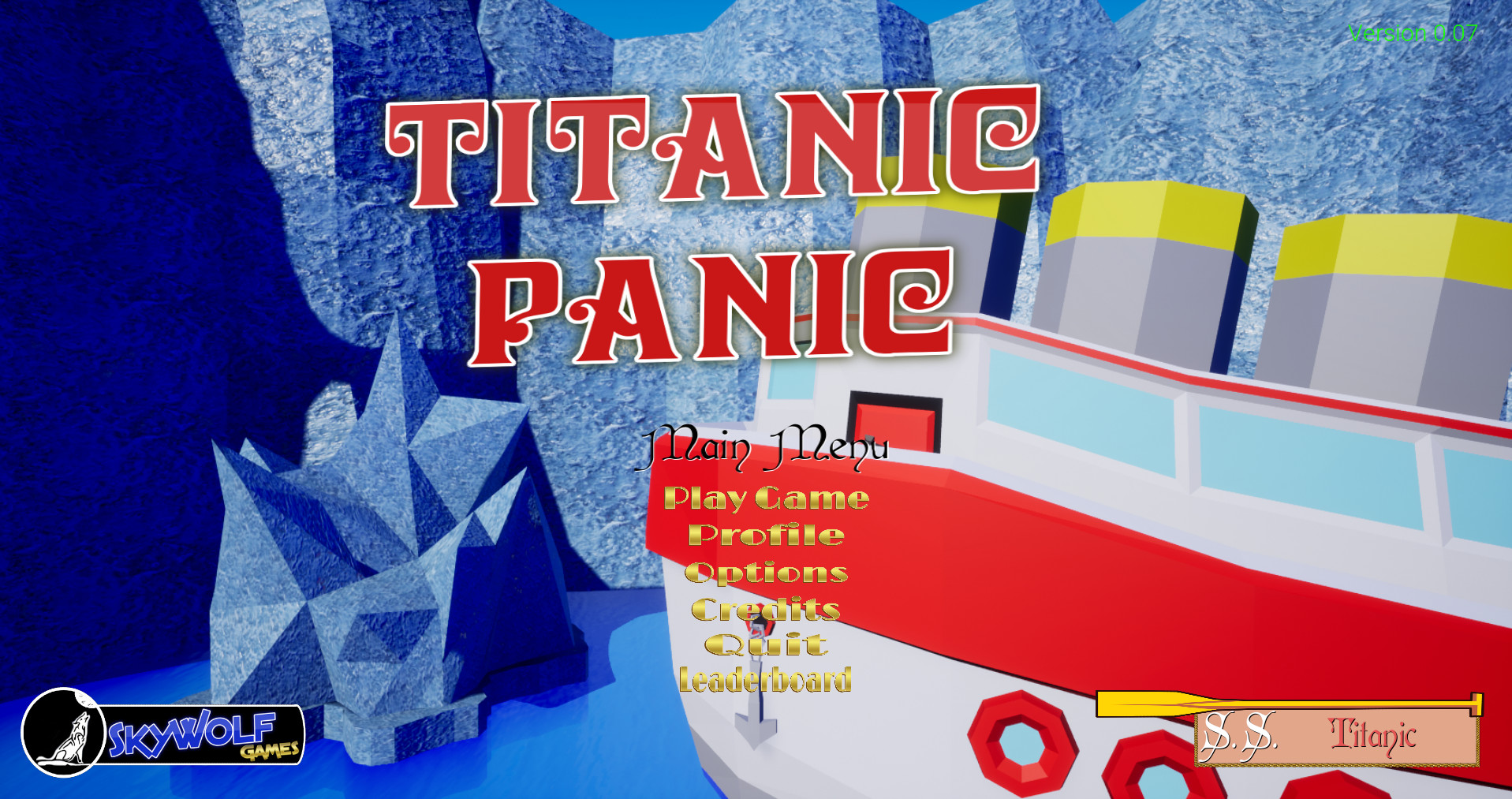 ArtStation - Titanic Panic Game