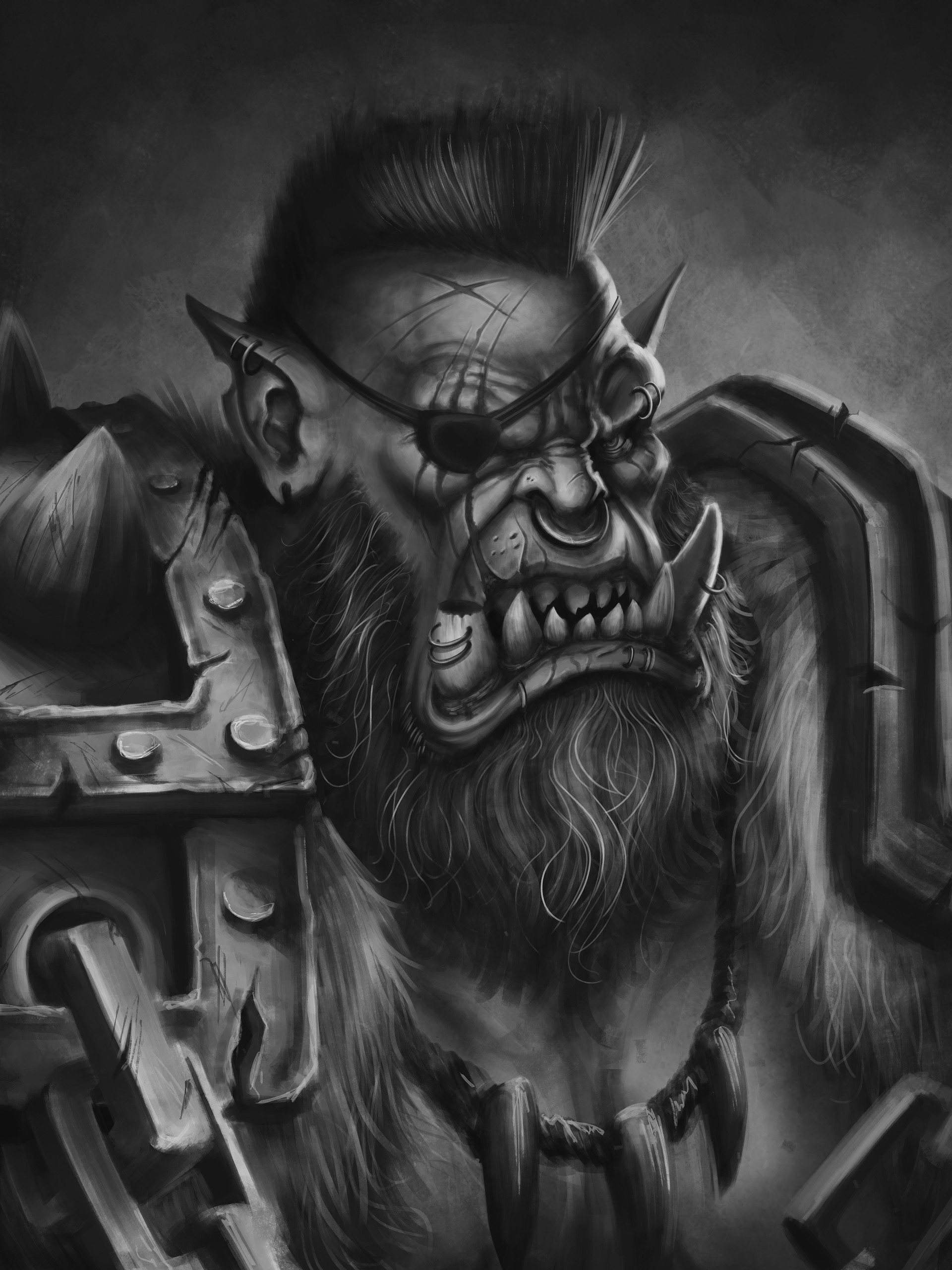 ArtStation - Orc ( Thraxx)