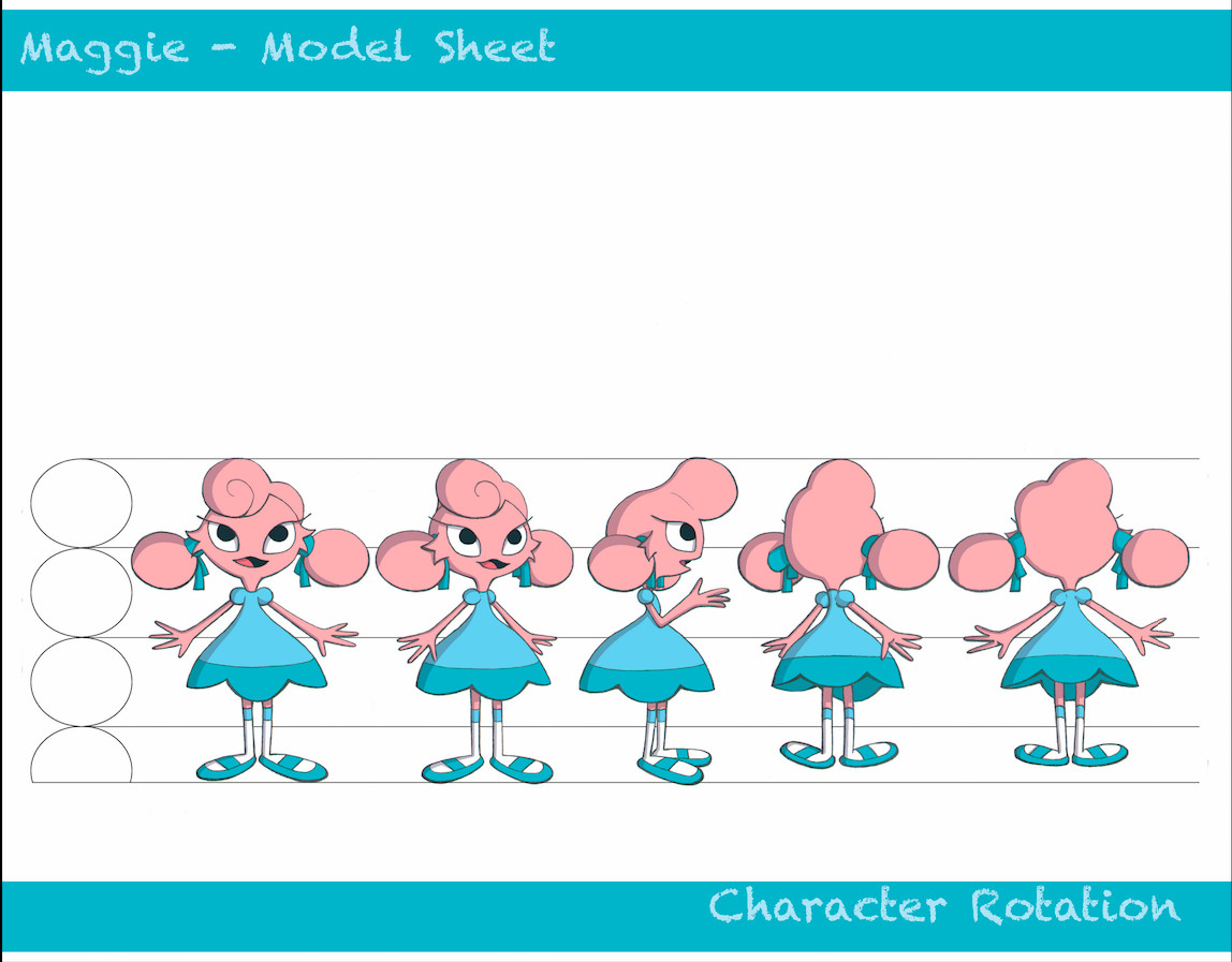 ArtStation - Maggie -Model Sheet