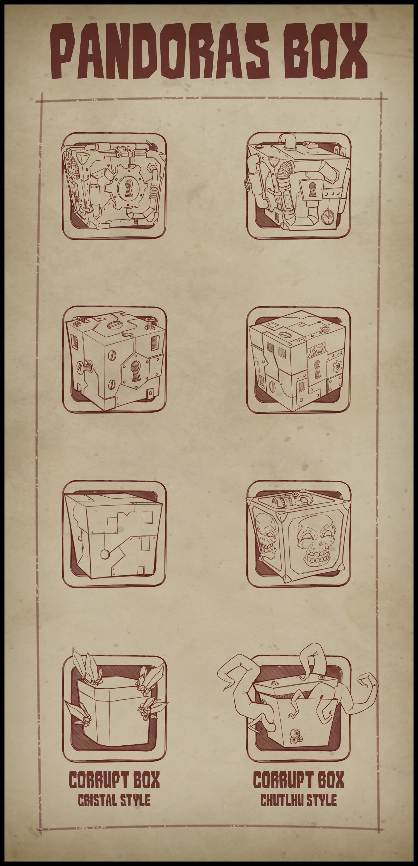 ArtStation - Legends of the Brawl - Prop Concepts