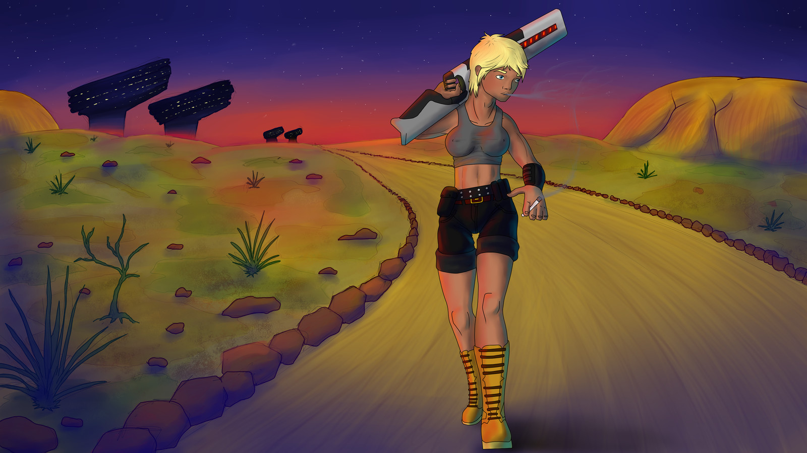 ArtStation - Lone Wanderer