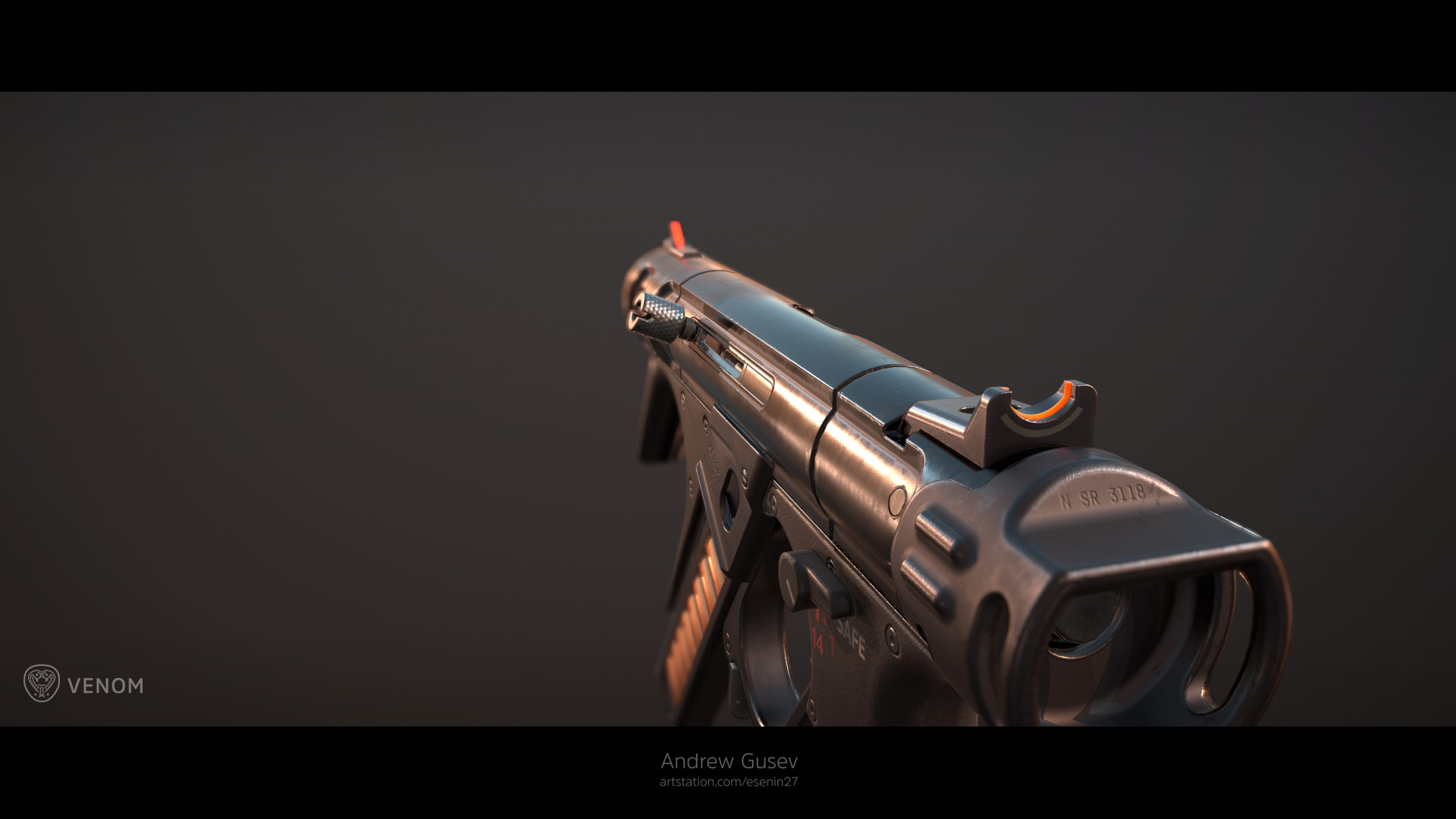 ArtStation - SMG 'Venom'