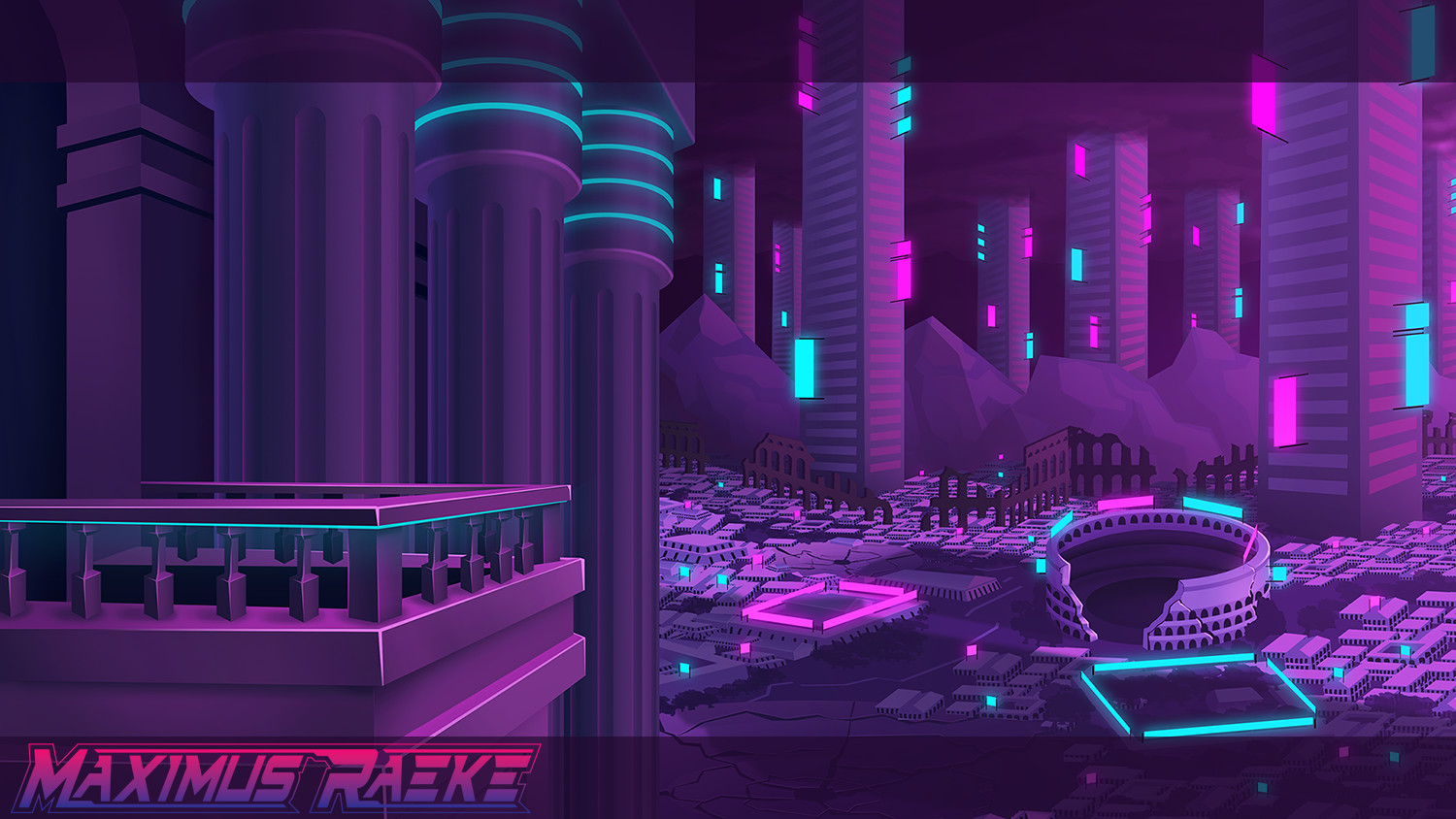 ArtStation - Cyberpunk Rome