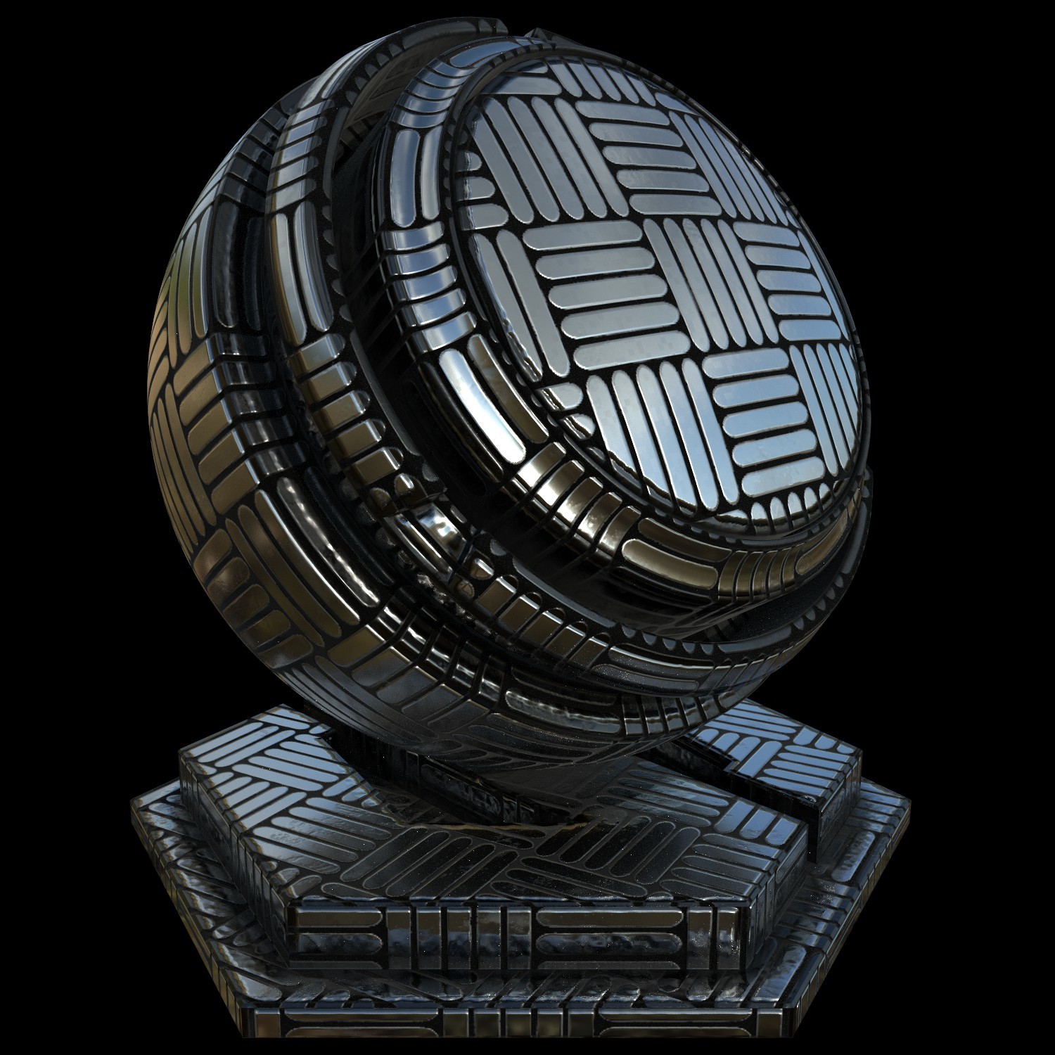 ArtStation - Metal Patterns Substance Painter Materials (+ Free Download!)