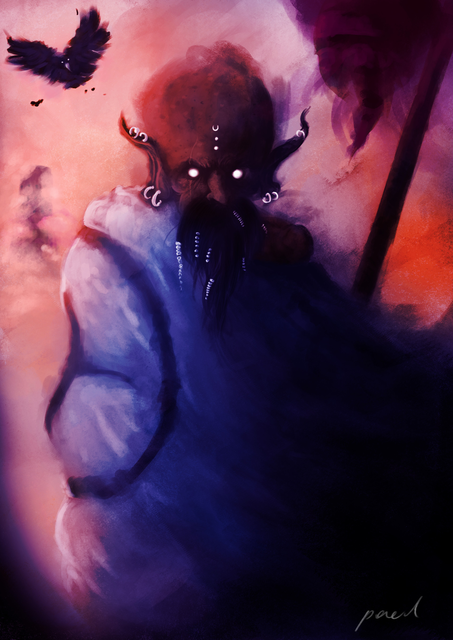 ArtStation - Old magic guy