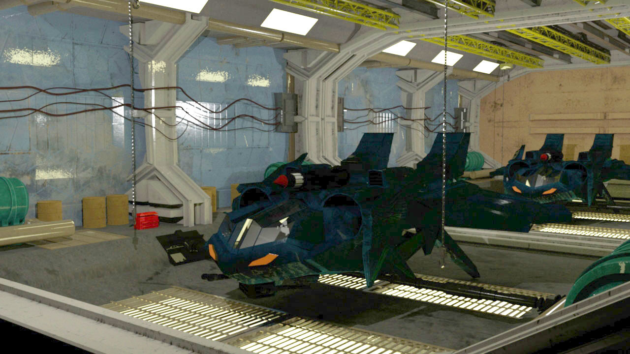 ArtStation - Hangar