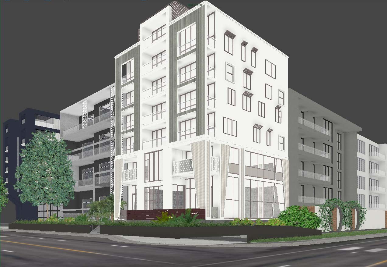 Nathan Jones - Perspective sketch to 3D model in Blender - Appartment ...