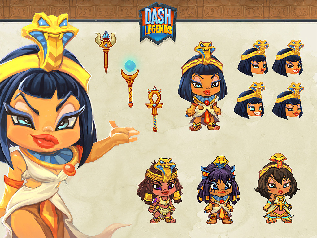 ArtStation - Dash Legends mobile game
