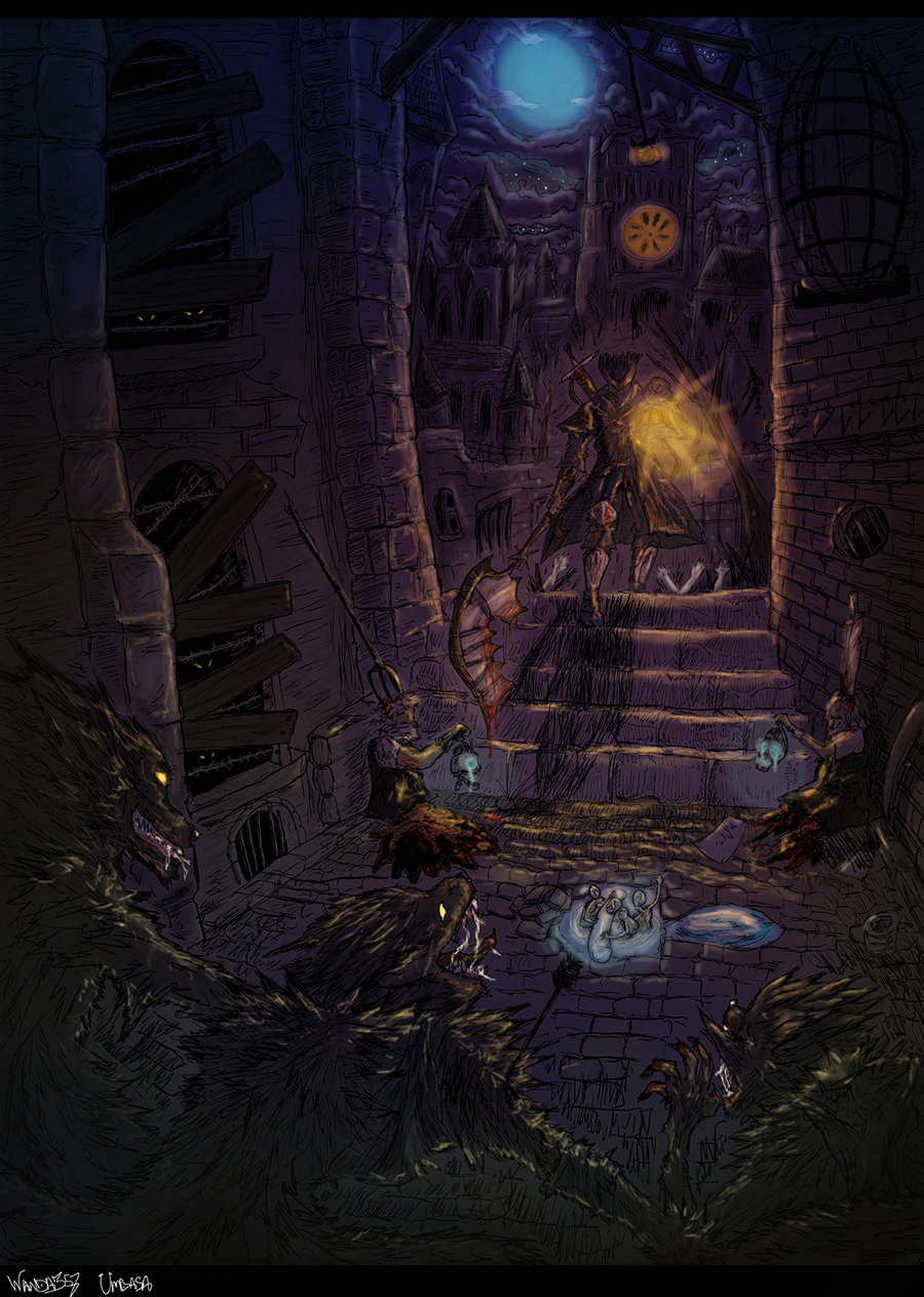 ArtStation - BloodBorne violet