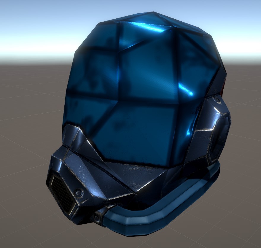 Ricardo Damas - Guard Helmet - Project Vanish