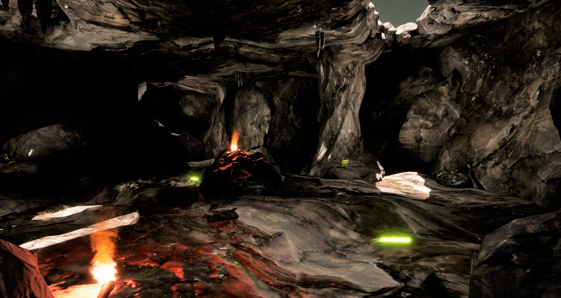 ArtStation - Cave Scene