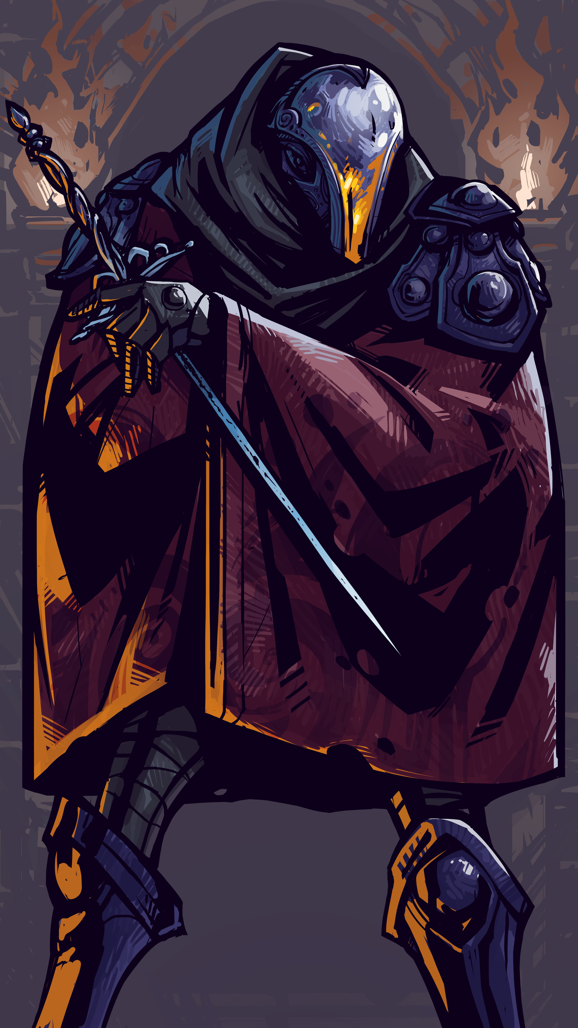 ArtStation - Illustrations for "Fate Hunters"