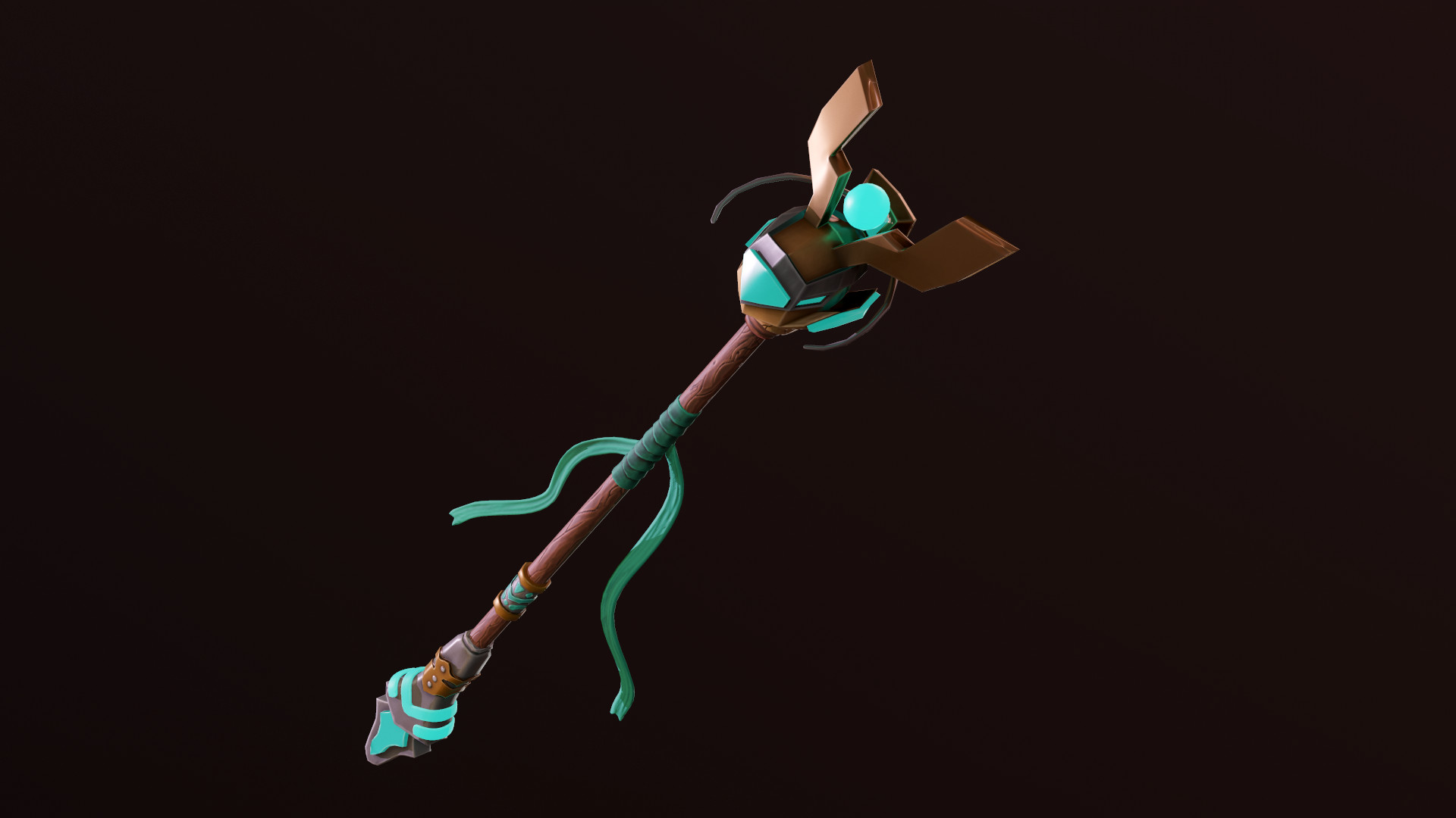 ArtStation - Stylized staff