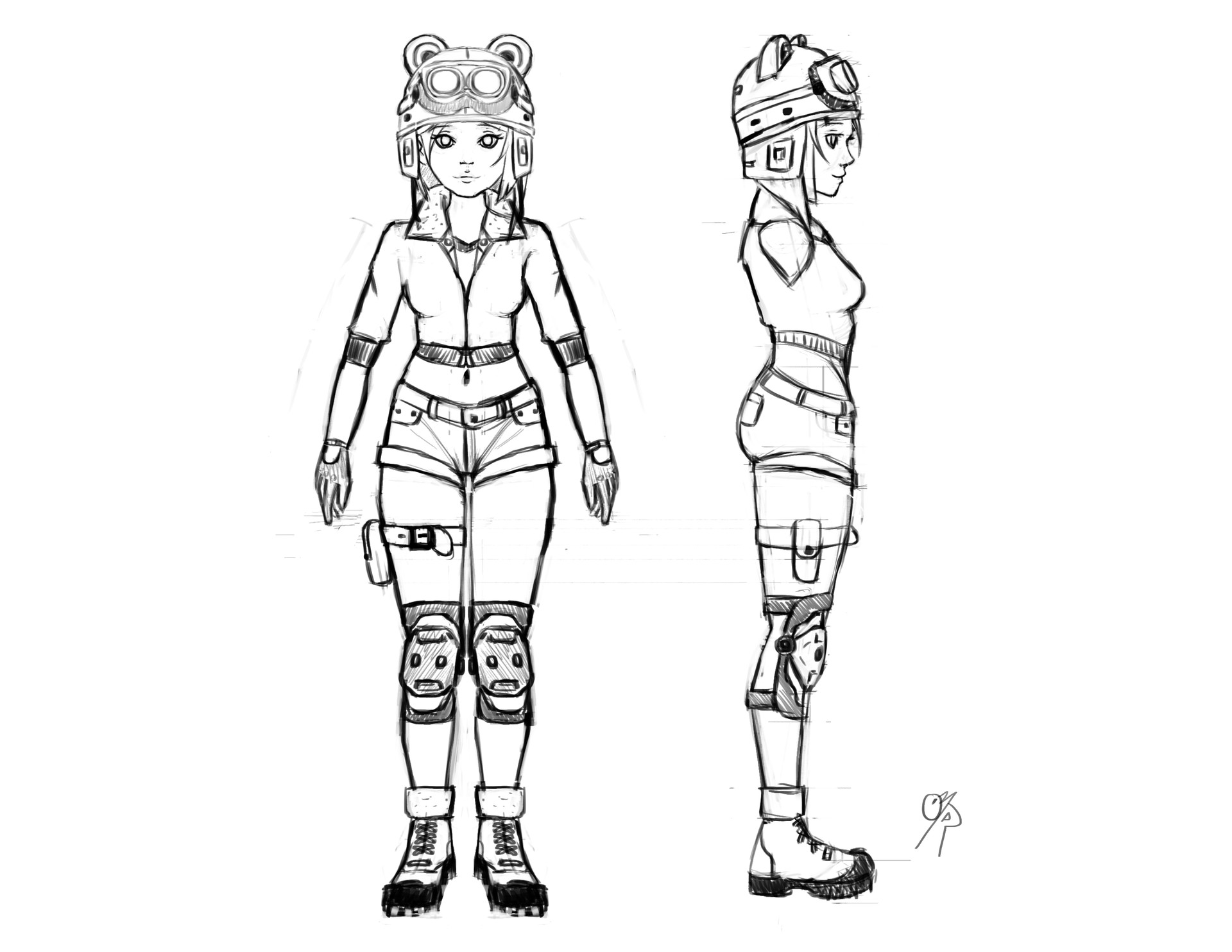 ArtStation - Rocket Girl