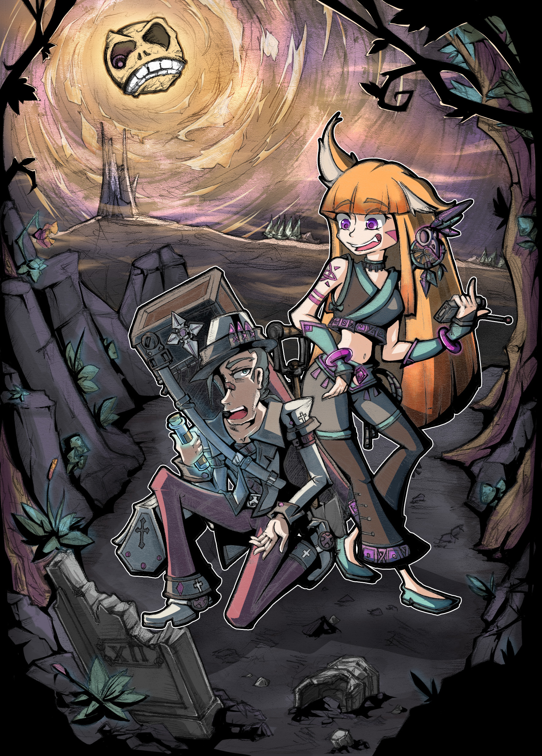 ArtStation - Forest Upkeep Night's