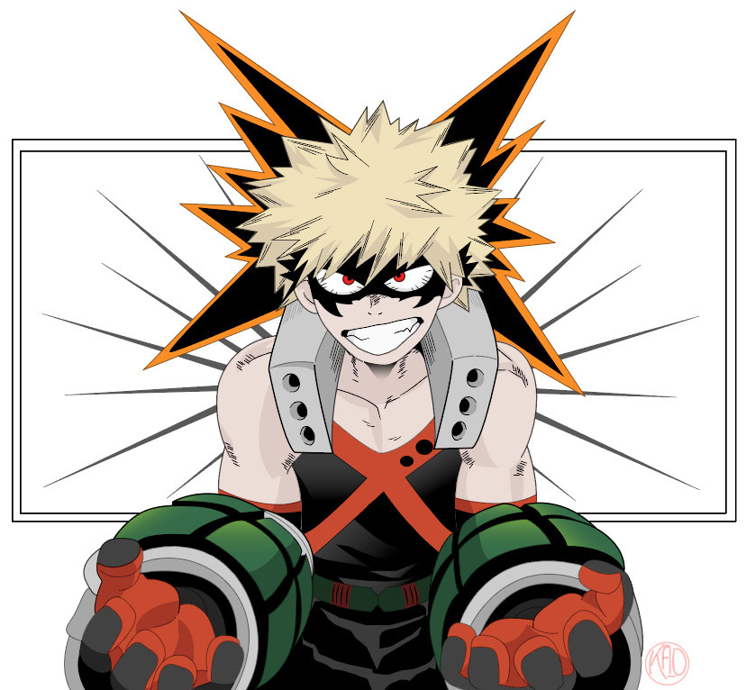 ArtStation - Bakugo Katsuki