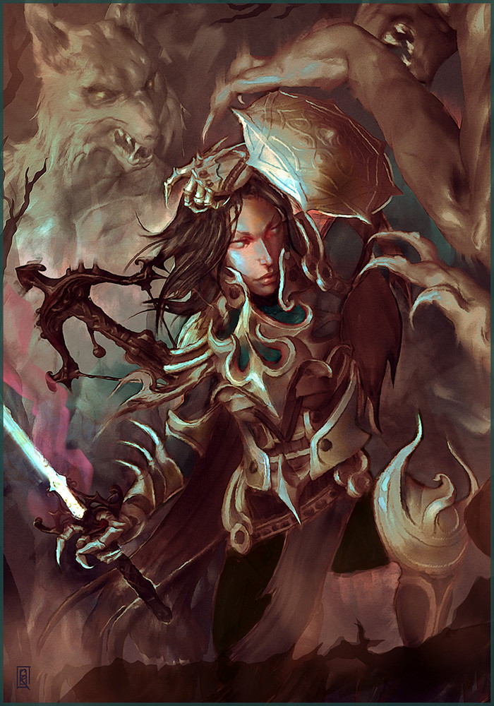 ArtStation - Werewolf Hunter