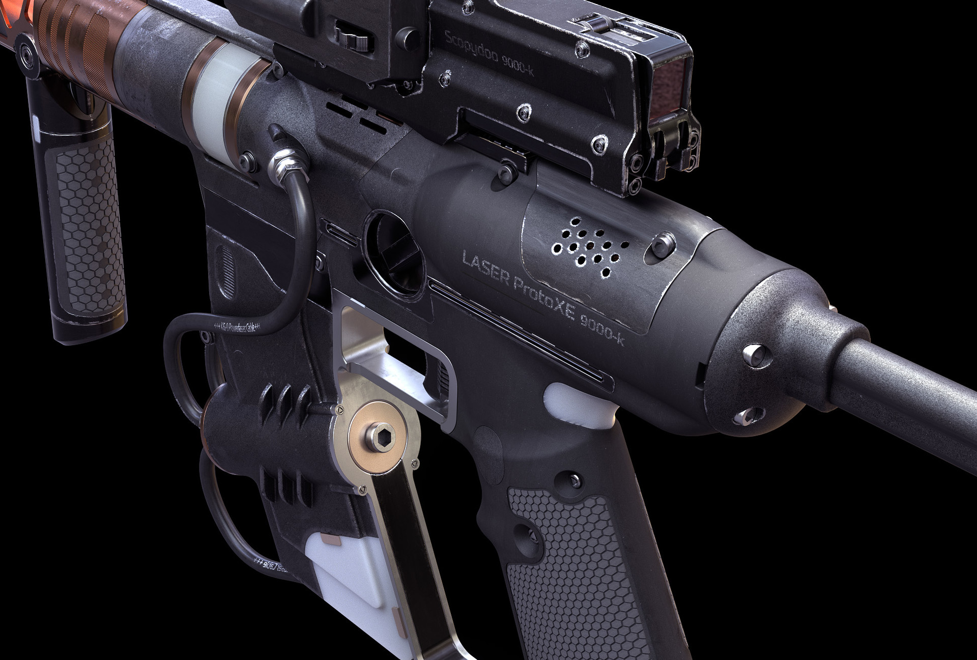 ArtStation - Lasergun