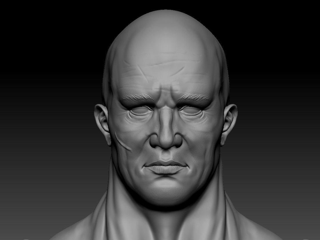 ArtStation - ZBrush Muscle Body Study Sculpting & Ecorche Study
