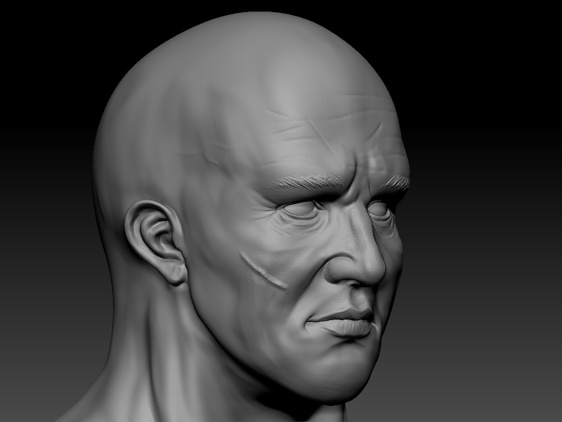 Kong Sue Ying (Suyine) - ZBrush Muscle Body Study Sculpting & Ecorche Study