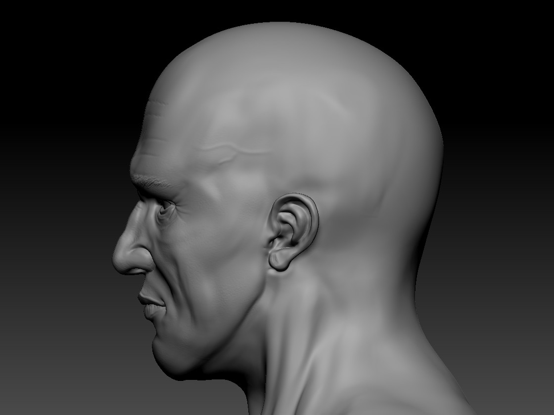 Kong Sue Ying (Suyine) - ZBrush Muscle Body Study Sculpting & Ecorche Study